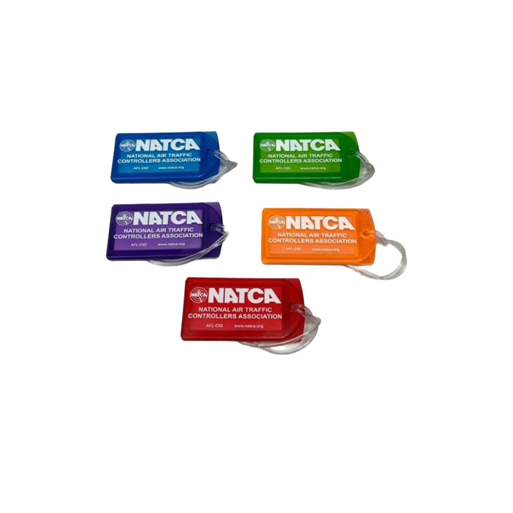 Luggage Tag Holder (translucent) – NATCA Store